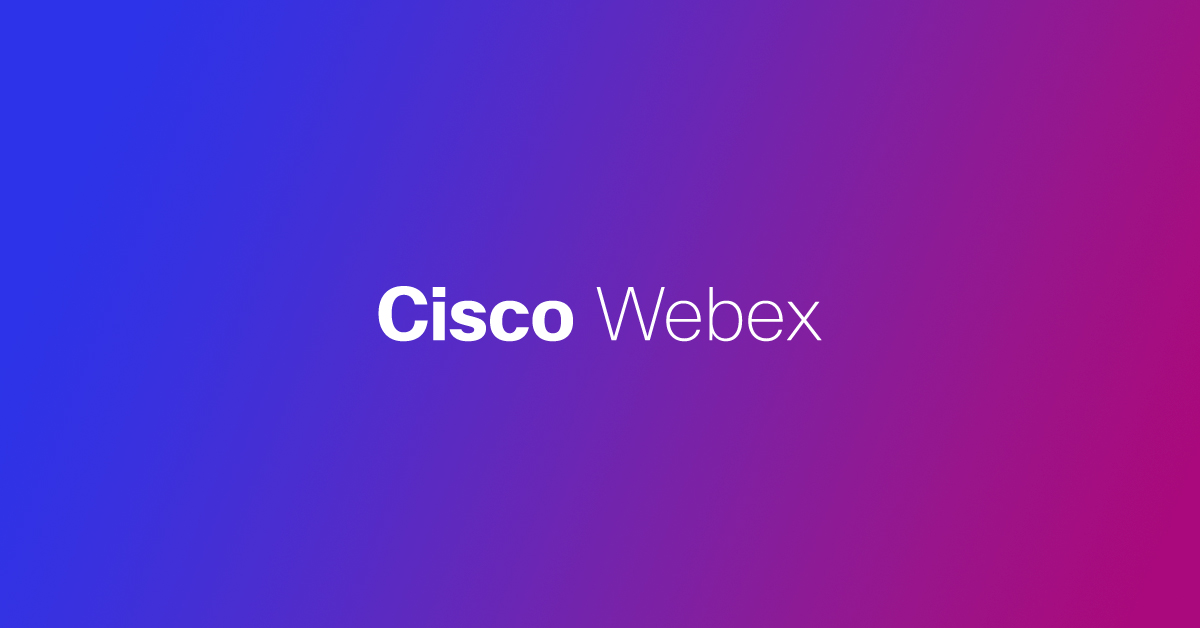 Webex Webinar: Increase your Productivity with Webex and Box